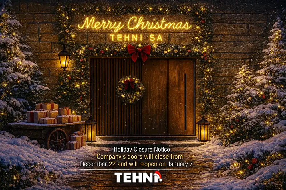 🎄 Season’s Greetings from TEHNI S.A. | TEHNI S.A.
